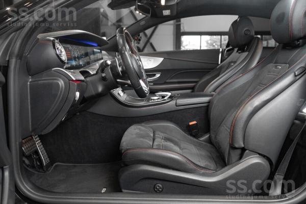 Black Mercedes-Benz amg-e-53 2019 in Riga, with an engine capacity of 3.00 L and mileage of 127 thousand km for 43500 €, photo 8 on AUTOMOTO.COM.LV