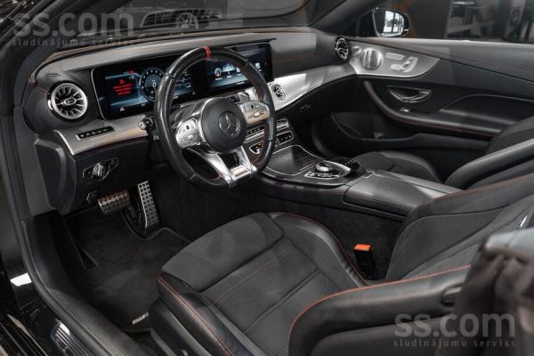 Black Mercedes-Benz amg-e-53 2019 in Riga, with an engine capacity of 3.00 L and mileage of 127 thousand km for 43500 €, photo 9 on AUTOMOTO.COM.LV