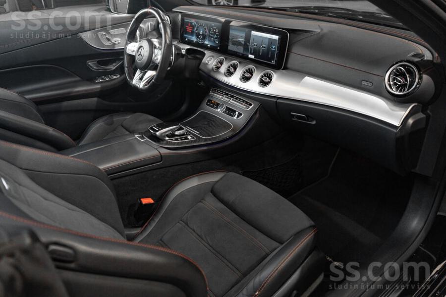 Black Mercedes-Benz amg-e-53 2019 in Riga, with an engine capacity of 3.00 L and mileage of 127 thousand km for 43500 €, photo 11 on AUTOMOTO.COM.LV
