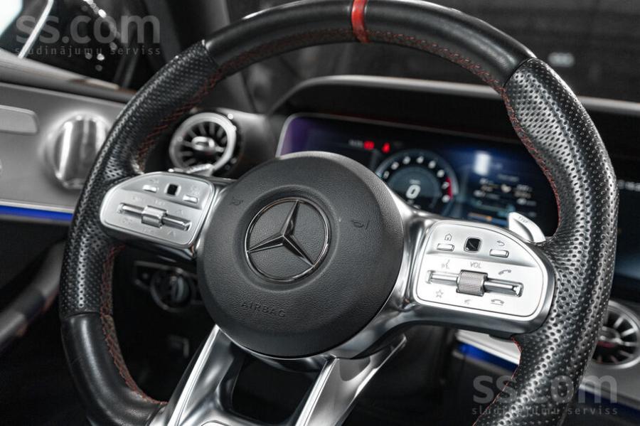 Black Mercedes-Benz amg-e-53 2019 in Riga, with an engine capacity of 3.00 L and mileage of 127 thousand km for 43500 €, photo 21 on AUTOMOTO.COM.LV