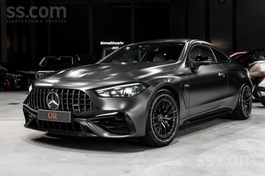 Black Mercedes-Benz amg-e-53 2024 in Riga, with an engine capacity of 3.00 L and mileage of 23 thousand km for 91500 €, photo 1 on AUTOMOTO.COM.LV