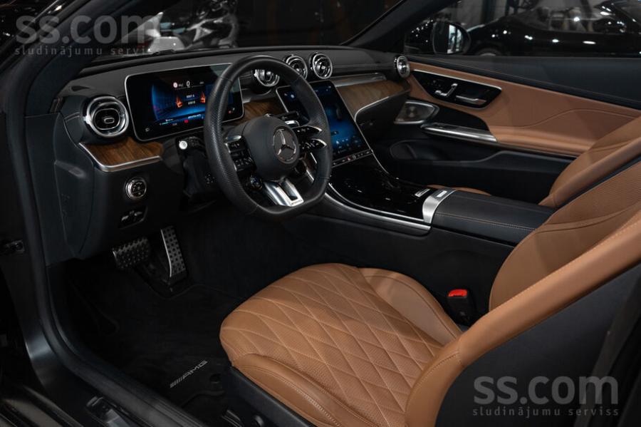 Black Mercedes-Benz amg-e-53 2024 in Riga, with an engine capacity of 3.00 L and mileage of 23 thousand km for 91500 €, photo 10 on AUTOMOTO.COM.LV