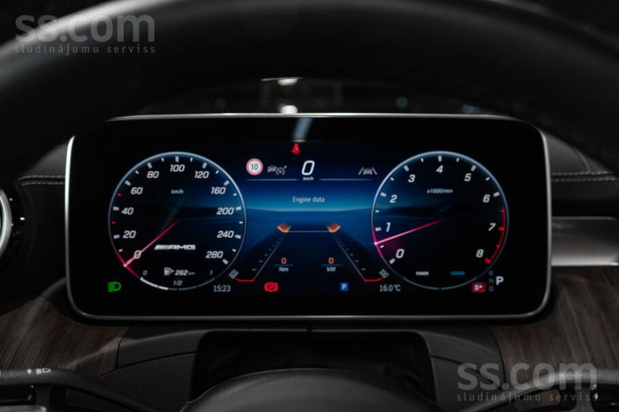 Black Mercedes-Benz amg-e-53 2024 in Riga, with an engine capacity of 3.00 L and mileage of 23 thousand km for 91500 €, photo 21 on AUTOMOTO.COM.LV