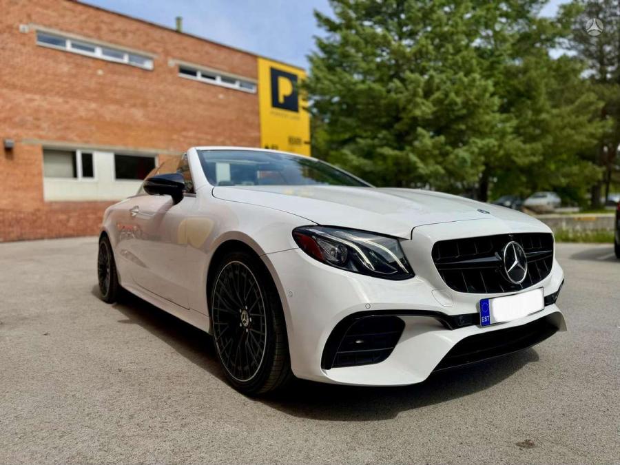 White Mercedes-Benz amg-e-53 2019 in Tallinn, with an engine capacity of 3.00 L and mileage of 65 thousand km for 40000 €, photo 3 on AUTOMOTO.COM.LV