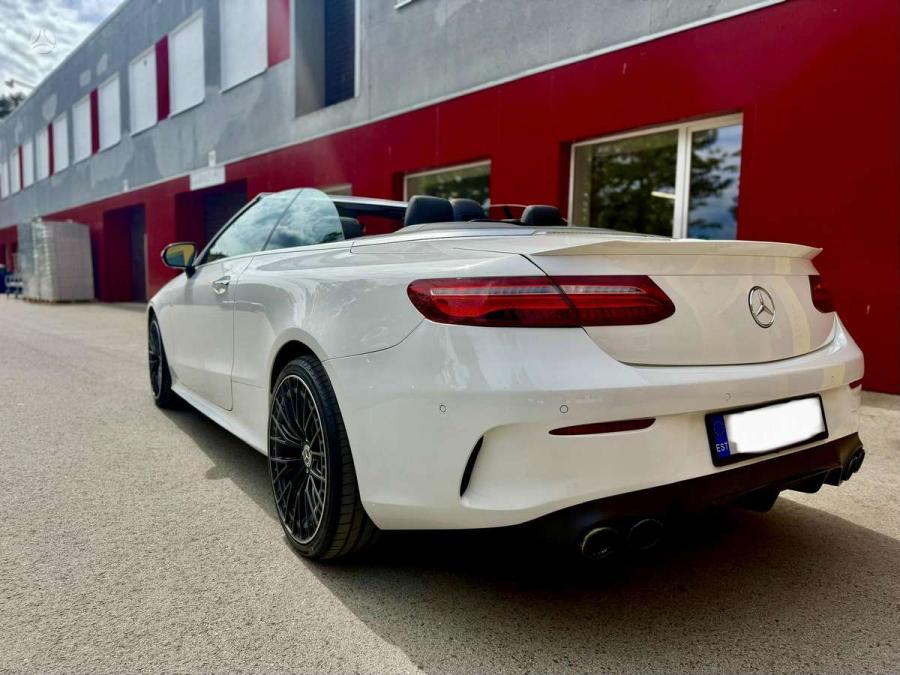 White Mercedes-Benz amg-e-53 2019 in Tallinn, with an engine capacity of 3.00 L and mileage of 65 thousand km for 40000 €, photo 4 on AUTOMOTO.COM.LV