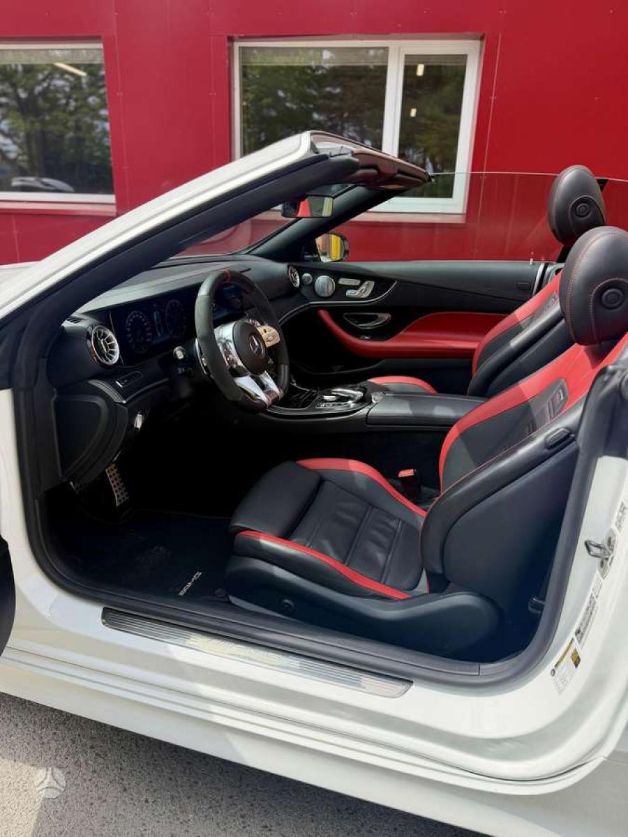 White Mercedes-Benz amg-e-53 2019 in Tallinn, with an engine capacity of 3.00 L and mileage of 65 thousand km for 40000 €, photo 8 on AUTOMOTO.COM.LV