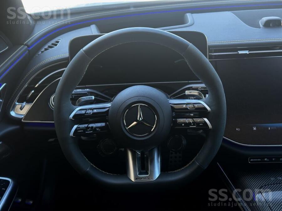 Белый Мерседес AMG E 53 2024 в Рига, объемом двигателя 3.00 л и пробегом 12 тыс. км за 116990 €, фото 9 на AUTOMOTO.COM.LV