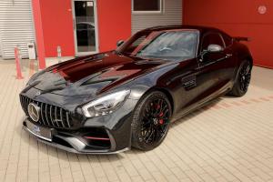 Черный Мерседес AMG GT 2016 в Мариямполе, объемом двигателя 3.98 л и пробегом 43 тыс. км за 89950 €, фото 5 на AUTOMOTO.COM.LV