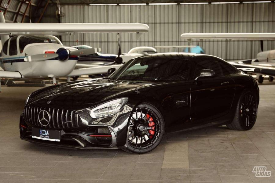 Черный Мерседес AMG GT 2016 в Мариямполе, объемом двигателя 4.00 л и пробегом 43 тыс. км за 89950 €, фото 7 на AUTOMOTO.COM.LV