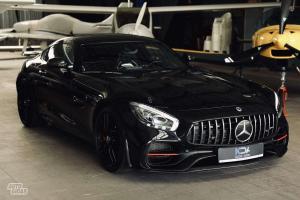 Черный Мерседес AMG GT 2016 в Мариямполе, объемом двигателя 4.00 л и пробегом 43 тыс. км за 89950 €, фото 8 на AUTOMOTO.COM.LV