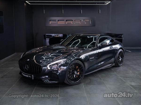 Черный Мерседес AMG GT 2016 в Таллин, объемом двигателя 4.00 л и пробегом 120 тыс. км за 84900 €, фото 1 на AUTOMOTO.COM.LV