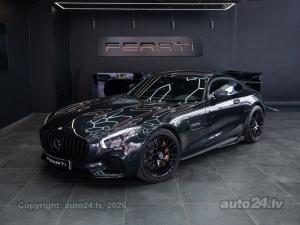 Черный Мерседес AMG GT 2016 в Таллин, объемом двигателя 4.00 л и пробегом 120 тыс. км за 84900 €, фото  на AUTOMOTO.COM.LV