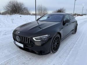 Black Mercedes-Benz amg-gt 2024 in Klaipeda, with an engine capacity of 3.00 L and mileage of 13 thousand km for 94100 €, photo  on AUTOMOTO.COM.LV