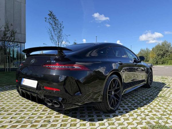 Black Mercedes-Benz amg-gt 2024 in Klaipeda, with an engine capacity of 3.00 L and mileage of 29 thousand km for 84900 €, photo 1 on AUTOMOTO.COM.LV