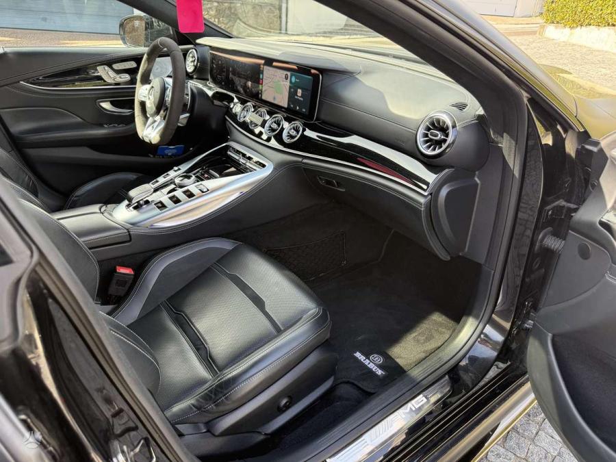 Черный Мерседес AMG GT 2019 в Вильнюс, объемом двигателя 4.00 л и пробегом 132 тыс. км за 65000 €, фото 10 на AUTOMOTO.COM.LV