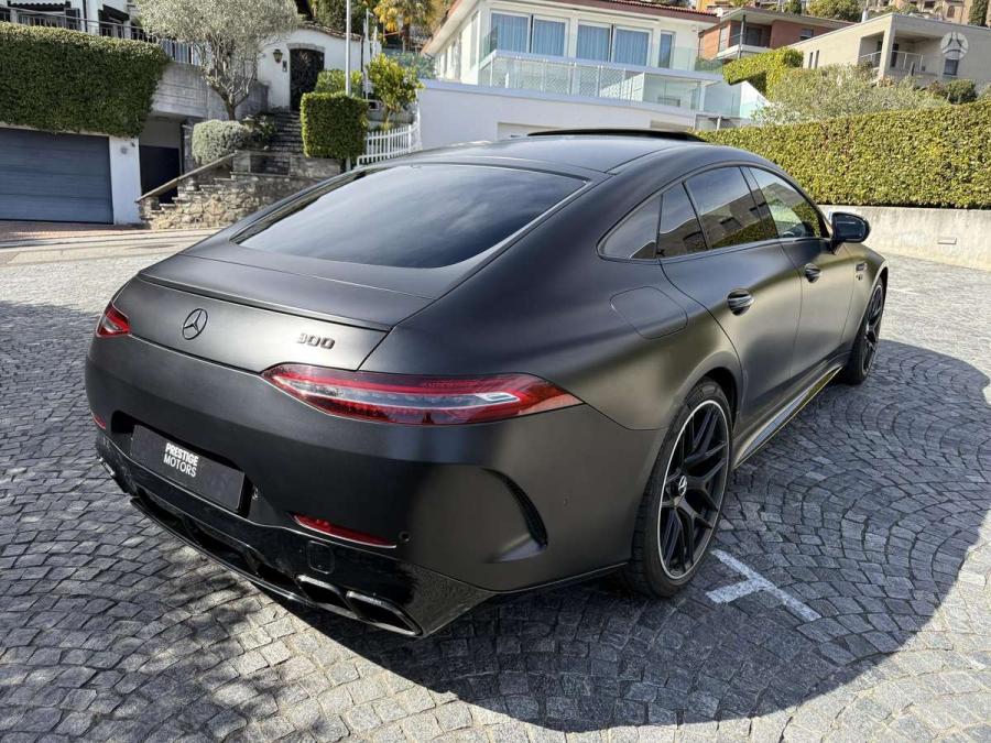 Черный Мерседес AMG GT 2019 в Вильнюс, объемом двигателя 4.00 л и пробегом 132 тыс. км за 65000 €, фото 13 на AUTOMOTO.COM.LV