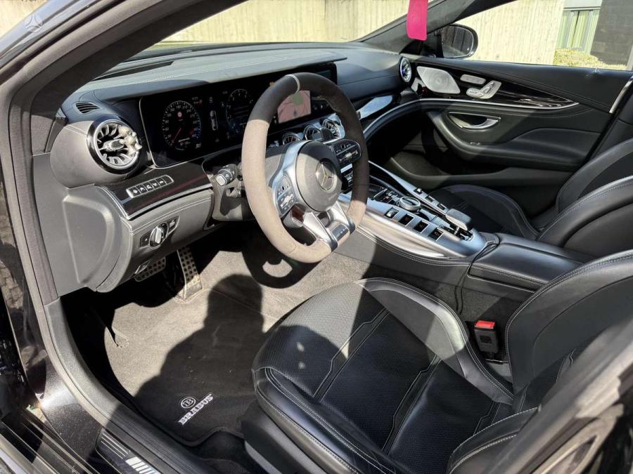 Черный Мерседес AMG GT 2019 в Вильнюс, объемом двигателя 4.00 л и пробегом 132 тыс. км за 65000 €, фото 14 на AUTOMOTO.COM.LV