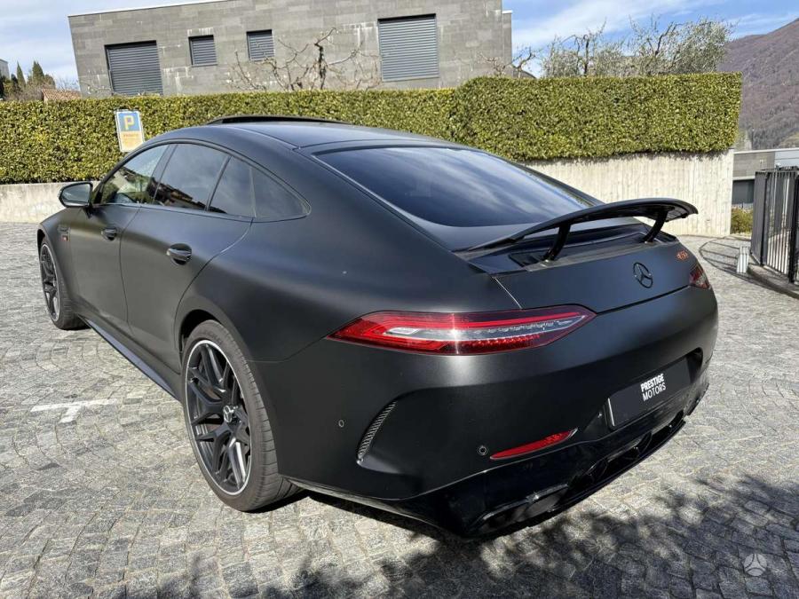 Черный Мерседес AMG GT 2019 в Вильнюс, объемом двигателя 4.00 л и пробегом 132 тыс. км за 65000 €, фото 16 на AUTOMOTO.COM.LV