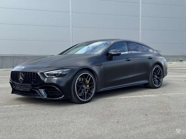 Black Mercedes-Benz amg-gt 2019 in Vilnius, with an engine capacity of 4.00 L and mileage of 136 thousand km for 65000 €, photo 3 on AUTOMOTO.COM.LV
