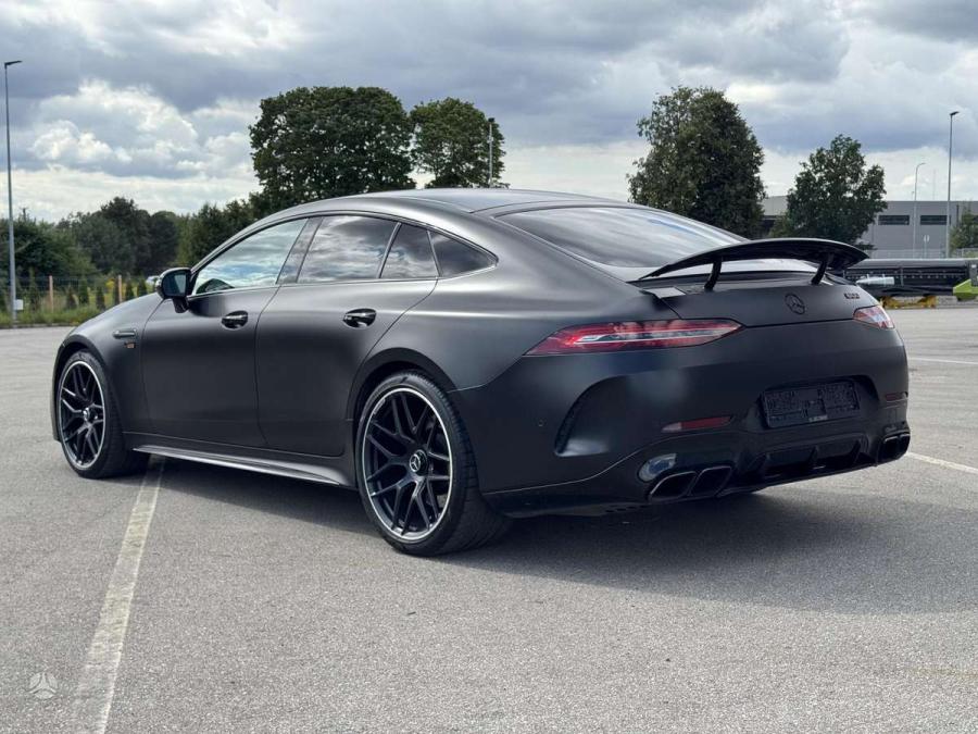 Черный Мерседес AMG GT 2019 в Вильнюс, объемом двигателя 4.00 л и пробегом 136 тыс. км за 65000 €, фото 5 на AUTOMOTO.COM.LV