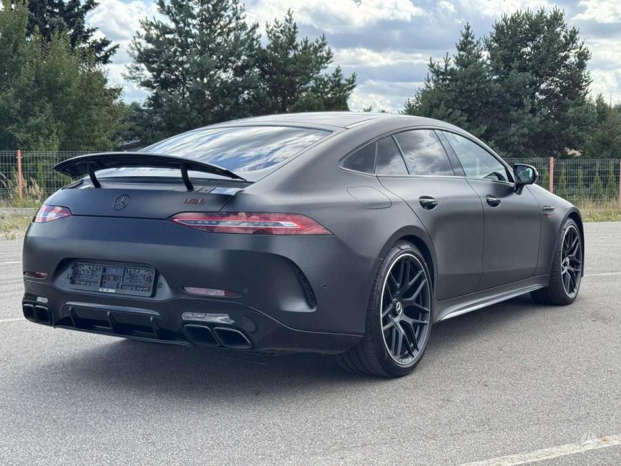 Черный Мерседес AMG GT 2019 в Вильнюс, объемом двигателя 4.00 л и пробегом 136 тыс. км за 65000 €, фото 7 на AUTOMOTO.COM.LV