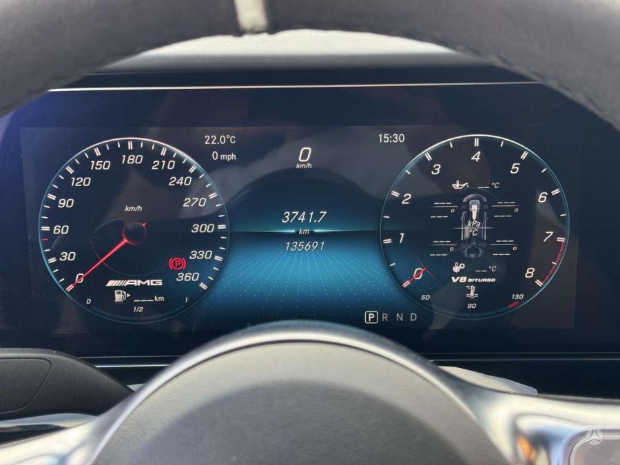 Черный Мерседес AMG GT 2019 в Вильнюс, объемом двигателя 4.00 л и пробегом 136 тыс. км за 65000 €, фото 11 на AUTOMOTO.COM.LV
