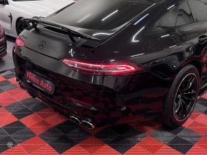 Black Mercedes-Benz amg-gt 2022 in Vilnius, with an engine capacity of 3.00 L and mileage of 71 thousand km for 77900 €, photo 10 on AUTOMOTO.COM.LV