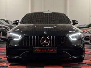 Black Mercedes-Benz amg-gt 2022 in Vilnius, with an engine capacity of 3.00 L and mileage of 71 thousand km for 77900 €, photo 3 on AUTOMOTO.COM.LV