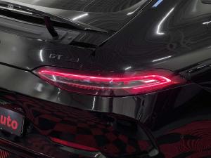 Black Mercedes-Benz amg-gt 2022 in Vilnius, with an engine capacity of 3.00 L and mileage of 71 thousand km for 77900 €, photo 11 on AUTOMOTO.COM.LV