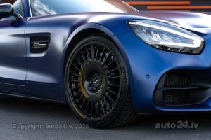 Синий Мерседес AMG GT 2019 в Таллин, объемом двигателя 4.00 л и пробегом 58 тыс. км за 124900 €, фото 4 на AUTOMOTO.COM.LV