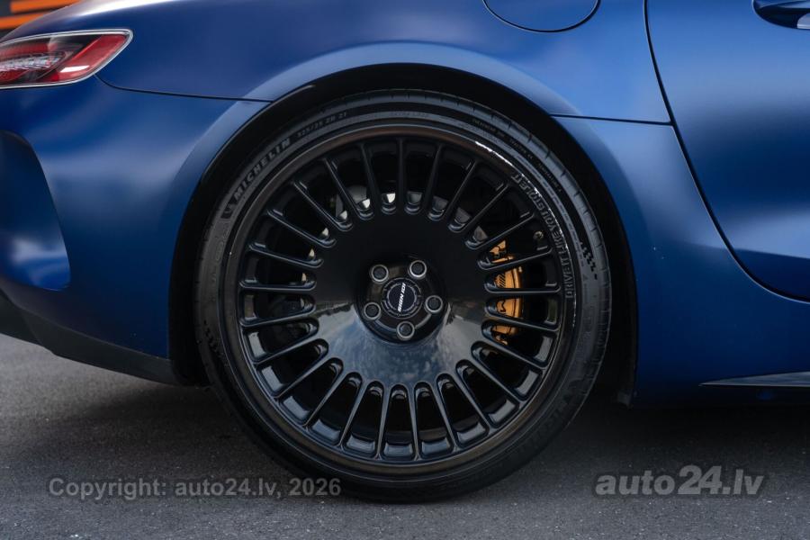 Синий Мерседес AMG GT 2019 в Таллин, объемом двигателя 4.00 л и пробегом 58 тыс. км за 124900 €, фото 5 на AUTOMOTO.COM.LV