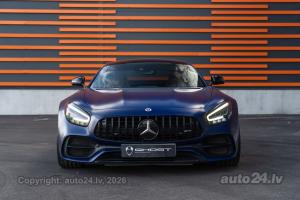 Синий Мерседес AMG GT 2019 в Таллин, объемом двигателя 4.00 л и пробегом 58 тыс. км за 124900 €, фото 6 на AUTOMOTO.COM.LV