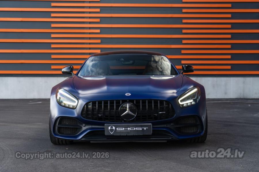 Синий Мерседес AMG GT 2019 в Таллин, объемом двигателя 4.00 л и пробегом 58 тыс. км за 124900 €, фото 6 на AUTOMOTO.COM.LV