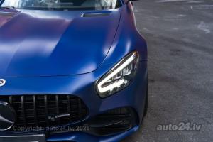 Синий Мерседес AMG GT 2019 в Таллин, объемом двигателя 4.00 л и пробегом 58 тыс. км за 124900 €, фото 7 на AUTOMOTO.COM.LV