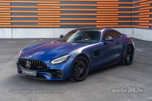 Синий Мерседес AMG GT 2019 в Таллин, объемом двигателя 4.00 л и пробегом 58 тыс. км за 124900 €, фото 8 на AUTOMOTO.COM.LV