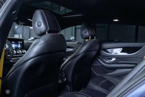 Blue Mercedes-Benz amg-gt 2022 in Vilnius, with an engine capacity of 3.98 L and mileage of 46 thousand km for 135000 €, photo 34 on AUTOMOTO.COM.LV