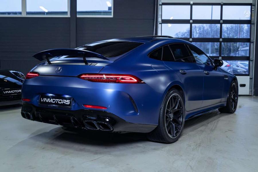 Zils Mercedes-Benz amg-gt 2022 Viļņa, ar dzinēja tilpumu 3.98 L un nobraukumu 46 tūkst. km par 131000 €, foto 7 vietnē AUTOMOTO.COM.LV