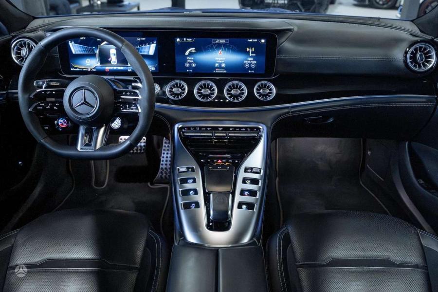 Zils Mercedes-Benz amg-gt 2022 Viļņa, ar dzinēja tilpumu 3.98 L un nobraukumu 46 tūkst. km par 131000 €, foto 30 vietnē AUTOMOTO.COM.LV