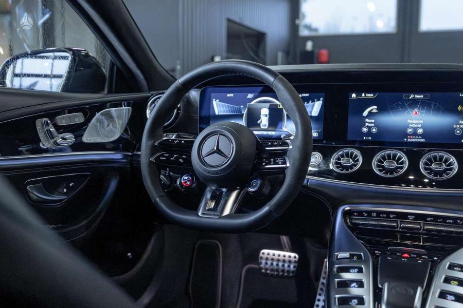Zils Mercedes-Benz amg-gt 2022 Viļņa, ar dzinēja tilpumu 3.98 L un nobraukumu 46 tūkst. km par 131000 €, foto 32 vietnē AUTOMOTO.COM.LV