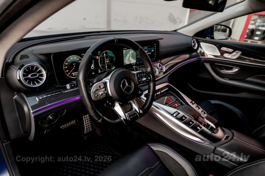 Blue Mercedes-Benz amg-gt 2019 in Parnu, with an engine capacity of 3.00 L and mileage of 178 thousand km for 59900 €, photo 15 on AUTOMOTO.COM.LV