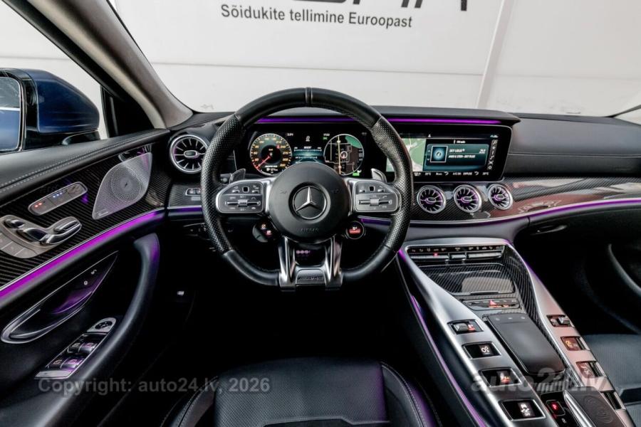 Blue Mercedes-Benz amg-gt 2019 in Parnu, with an engine capacity of 3.00 L and mileage of 178 thousand km for 59900 €, photo 18 on AUTOMOTO.COM.LV