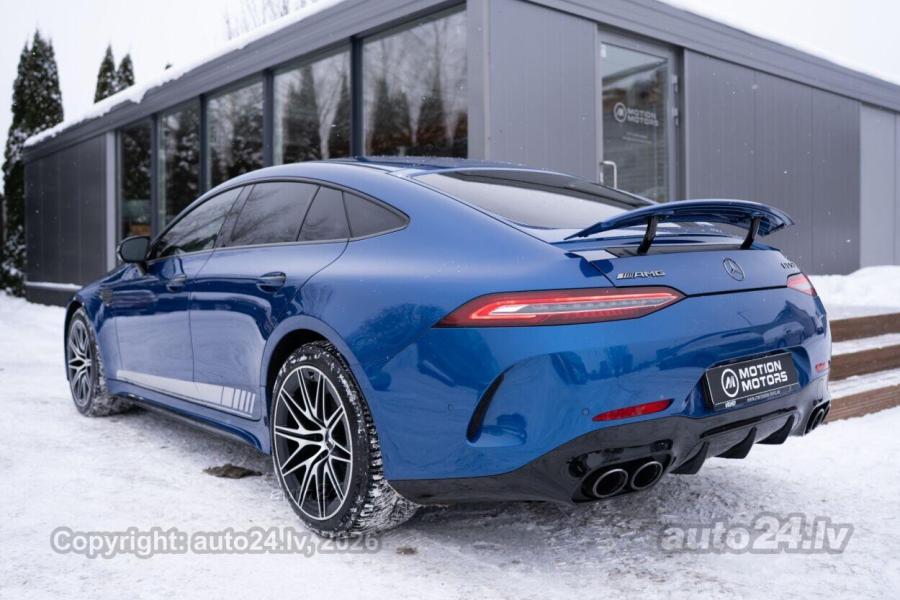 Синий Мерседес AMG GT 2021 в Таллин, объемом двигателя 3.00 л и пробегом 50 тыс. км за 69990 €, фото 2 на AUTOMOTO.COM.LV