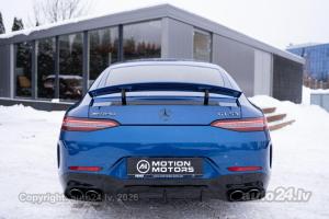 Синий Мерседес AMG GT 2021 в Таллин, объемом двигателя 3.00 л и пробегом 50 тыс. км за 69990 €, фото 4 на AUTOMOTO.COM.LV