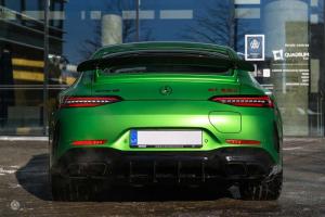 Green Mercedes-Benz amg-gt 2024 in Vilnius, with an engine capacity of 3.98 L and mileage of 8 thousand km for 171000 €, photo 7 on AUTOMOTO.COM.LV