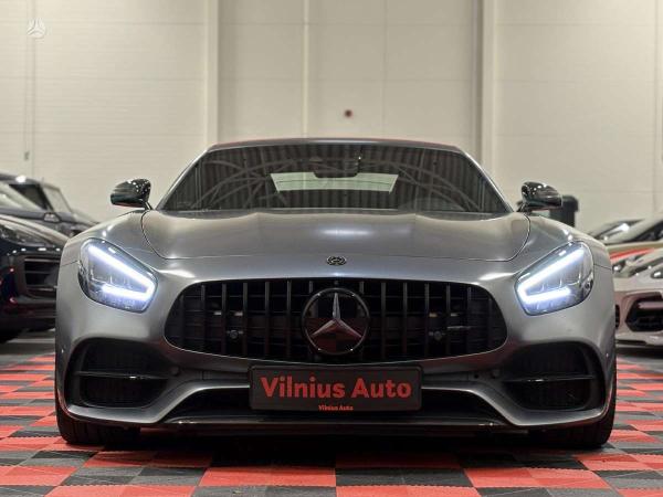 Grey Mercedes-Benz amg-gt 2021 in Vilnius, with an engine capacity of 3.98 L and mileage of 12 thousand km for 115500 €, photo 2 on AUTOMOTO.COM.LV