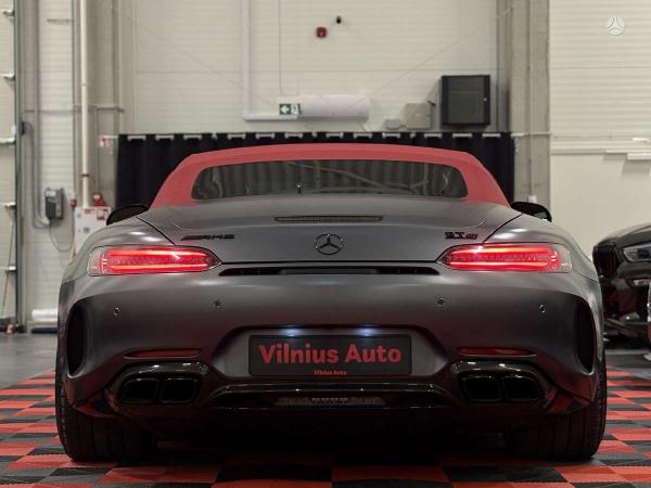 Grey Mercedes-Benz amg-gt 2021 in Vilnius, with an engine capacity of 3.98 L and mileage of 12 thousand km for 115500 €, photo 5 on AUTOMOTO.COM.LV