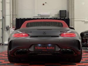 Grey Mercedes-Benz amg-gt 2021 in Vilnius, with an engine capacity of 3.98 L and mileage of 12 thousand km for 115500 €, photo 5 on AUTOMOTO.COM.LV