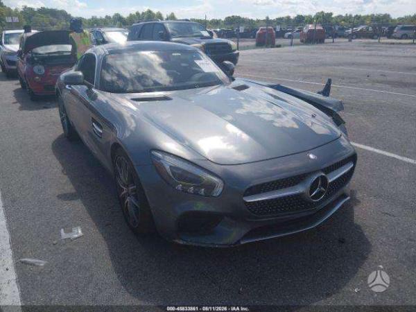 Grey Mercedes-Benz amg-gt 2016 in Klaipeda, with an engine capacity of 0.00 L and mileage of 104 thousand km for 22000 €, photo 1 on AUTOMOTO.COM.LV