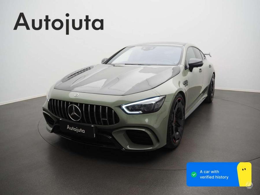 Серый Мерседес AMG GT 2018 в Вильнюс, объемом двигателя 3.98 л и пробегом 59 тыс. км за 89900 €, фото 1 на AUTOMOTO.COM.LV