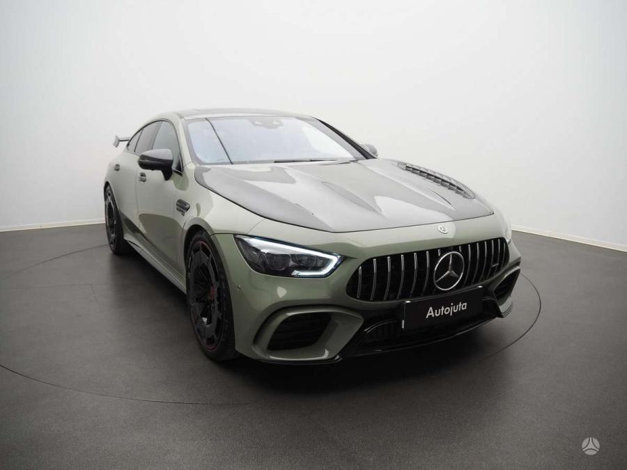 Серый Мерседес AMG GT 2018 в Вильнюс, объемом двигателя 3.98 л и пробегом 59 тыс. км за 89900 €, фото 4 на AUTOMOTO.COM.LV